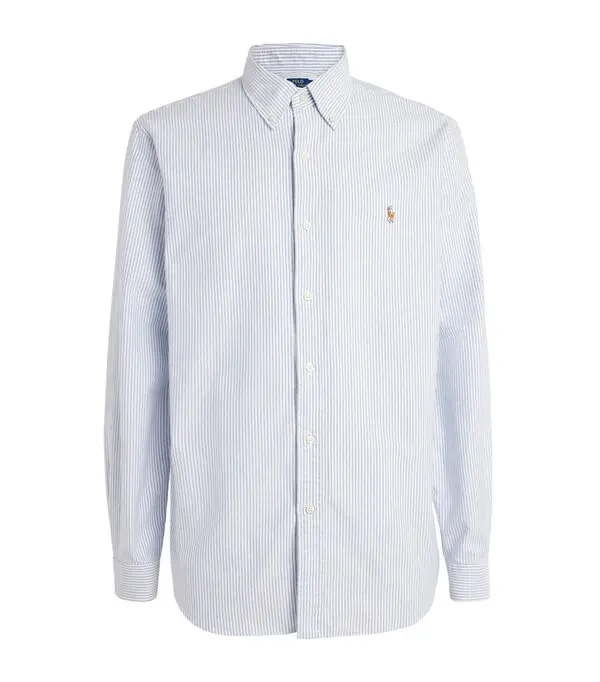 Ralph Lauren Striped Oxford Shirt - Blue