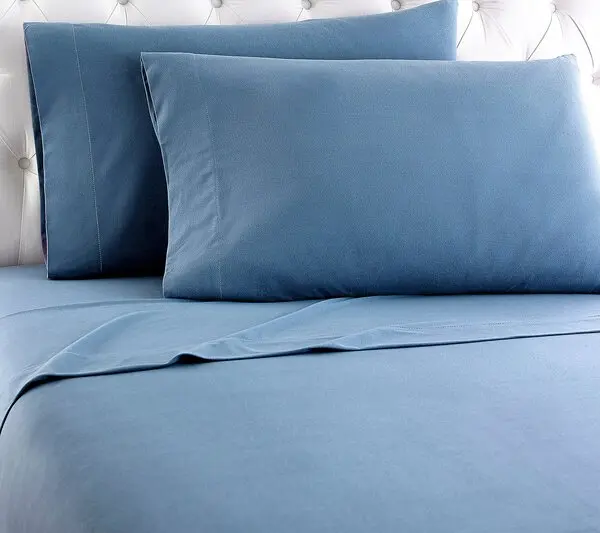 SHAVEL Twin Micro Flannel Solid Deep-pocket Sheet Set
