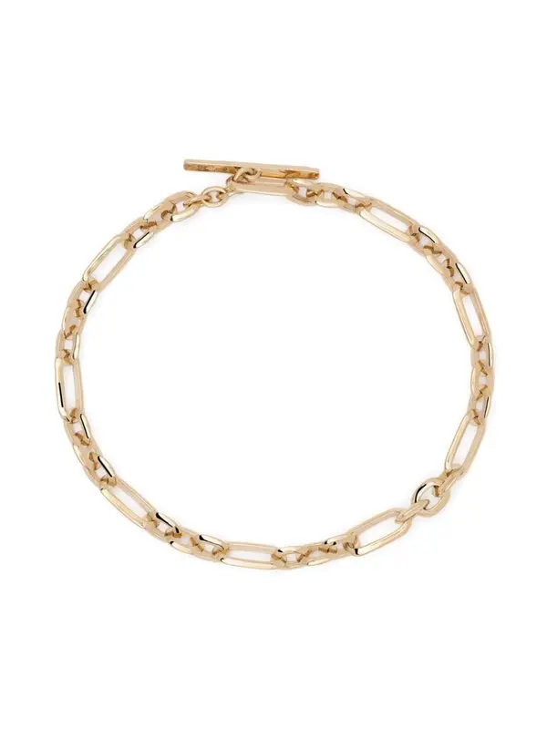 Lizzie Mandler 18kt Yellow Figaro-link Chain Bracelet