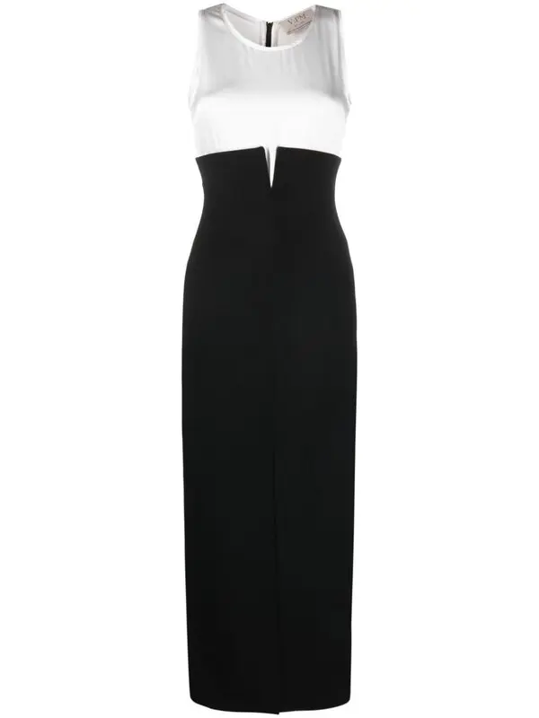 V:PM ATELIER Aria Two-tone Maxi Dress