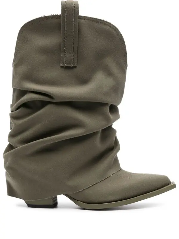 R13 Low Rider Slouchy Cowboy Boots