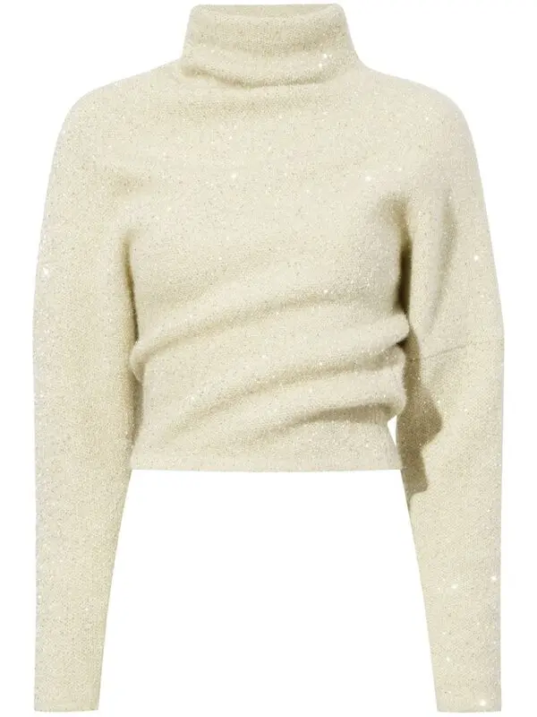Proenza Schouler Sequin-embellished Knit Jumper