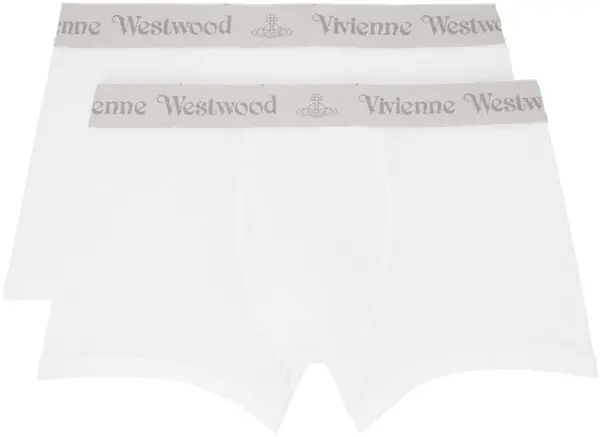VIVIENNE WESTWOOD Two-pack White Briefs - 233-j002y-a401 | Editorialist