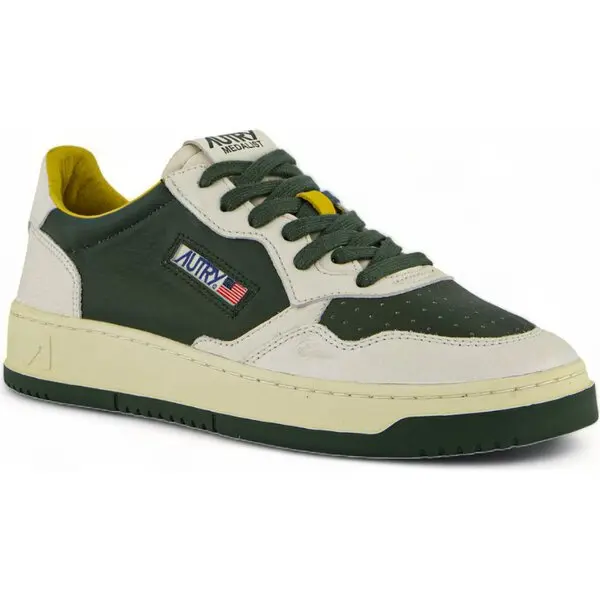AUTRY Medalist Low Sneaker - Dollar/ Leather Green