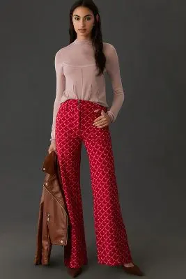 Buy Maeve The Naomi Wide-leg Flare Pants : Cecilia Pettersson Edition ...