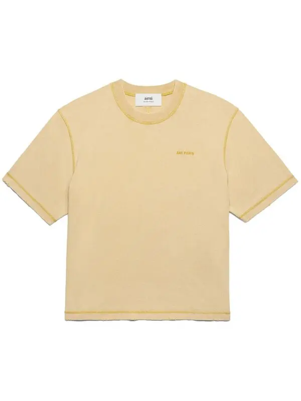 Ami Fade Out T-shirt - Yellow
