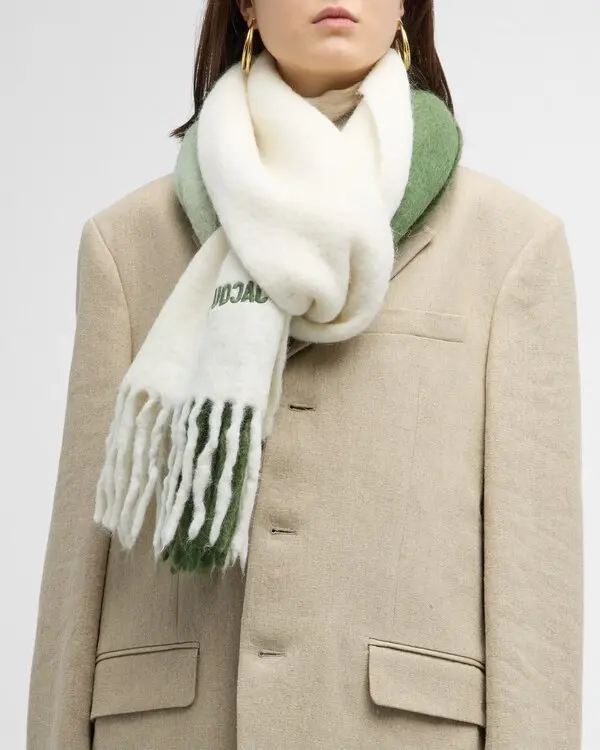 Jacquemus L'echarpe Moisson Wool-blend Scarf