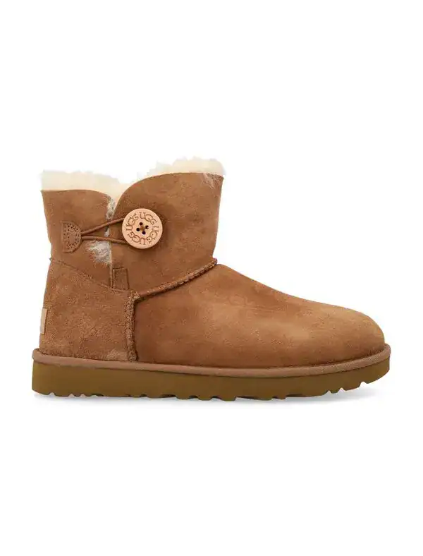Buy UGG W Mini Bailey Button Ii - Chestnut At 33% Off | Editorialist