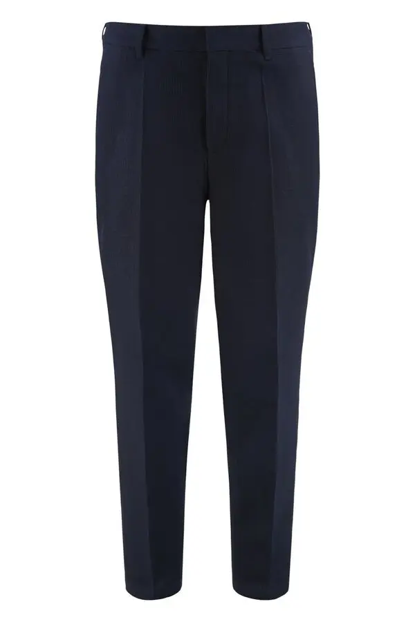 Hugo Boss Wool Trousers - Blue