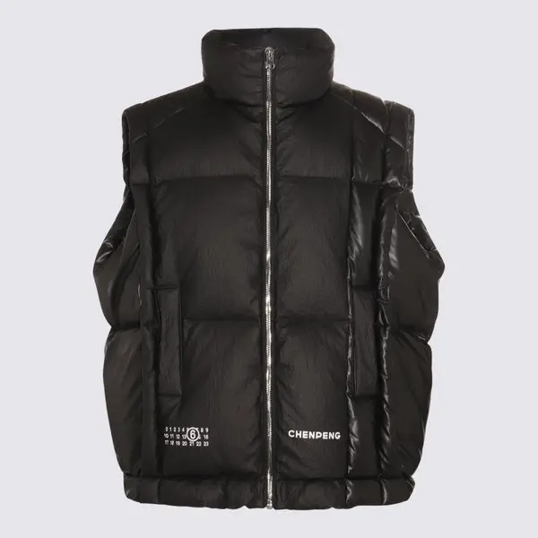 Mm6 Maison Margiela X Chenpeng Down Jacket In Black - 44% Off 
