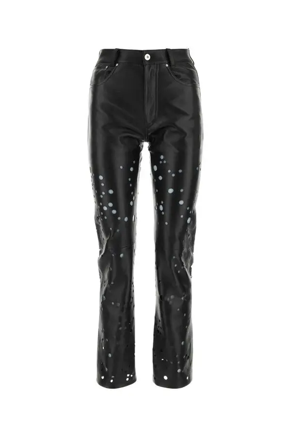 DURAZZI MILANO Leather Pants