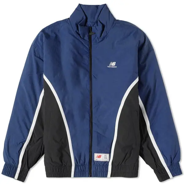NEW BALANCE Hoops Woven Jacket - Nb Navy | Editorialist