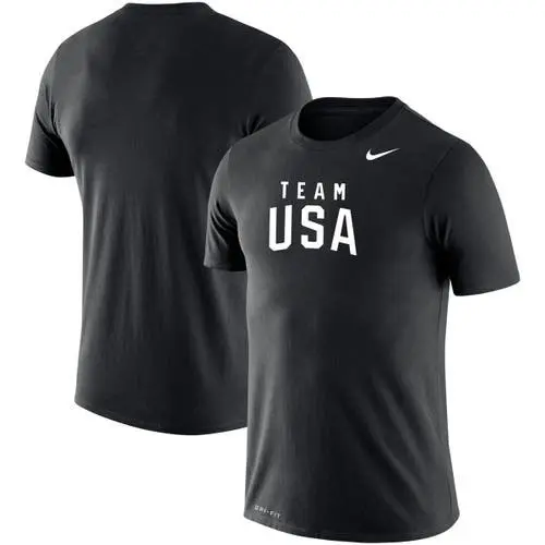 Nike Team Usa Legend Performance T-shirt - Black | Editorialist