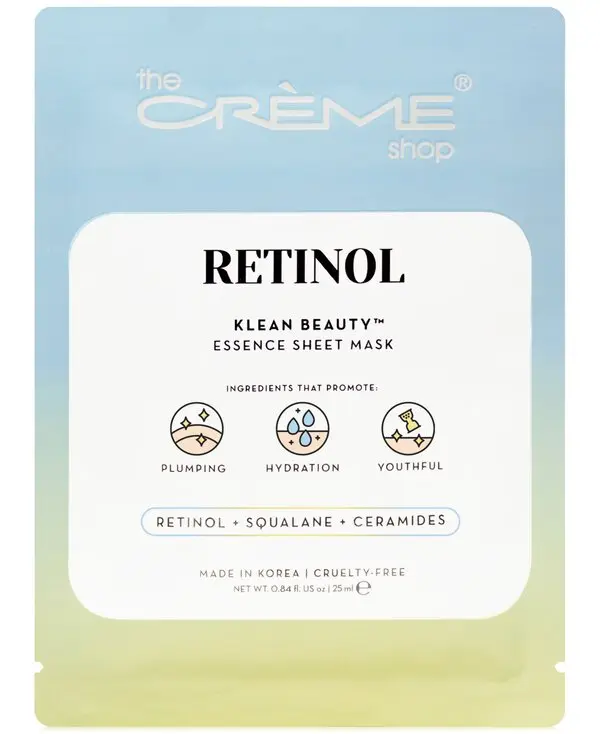 THE CREME SHOP Retinol Essence Sheet Mask
