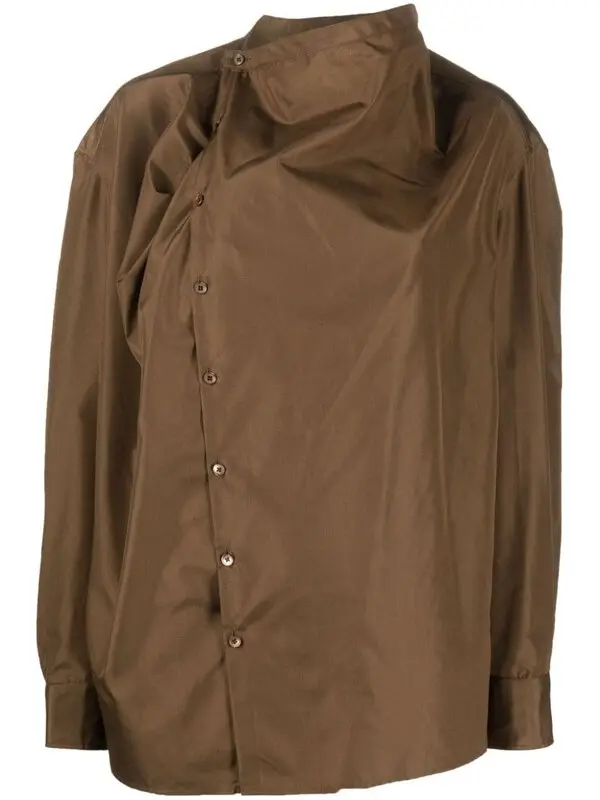 LEMAIRE Soft Collar Silk Blouse