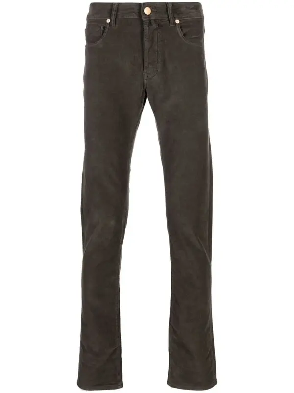Incotex Tapered-leg Jeans - Brown