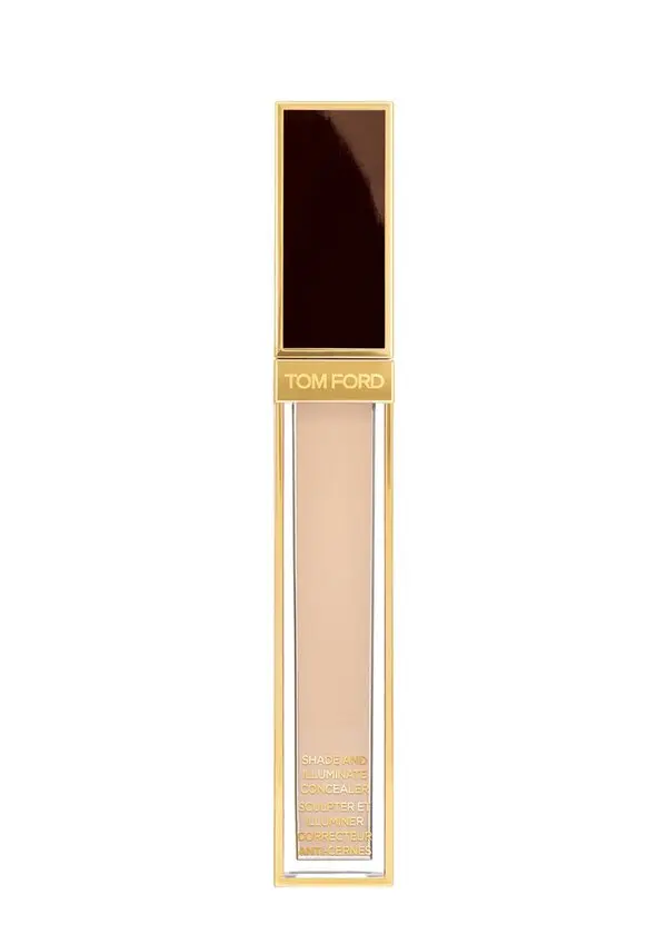 TOM FORD Shade And Illuminate Concealer, Hazel, Creamy Texture, Even Coverage, Neutralizes Redness - 1c0 Silk