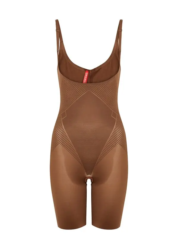 Spanx Thinstincts 2.0 Shaping Bodysuit - Dark Brown