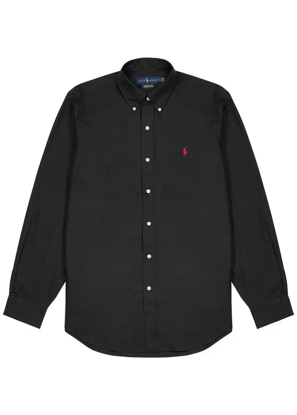 Ralph Lauren Cotton-poplin Shirt - Black