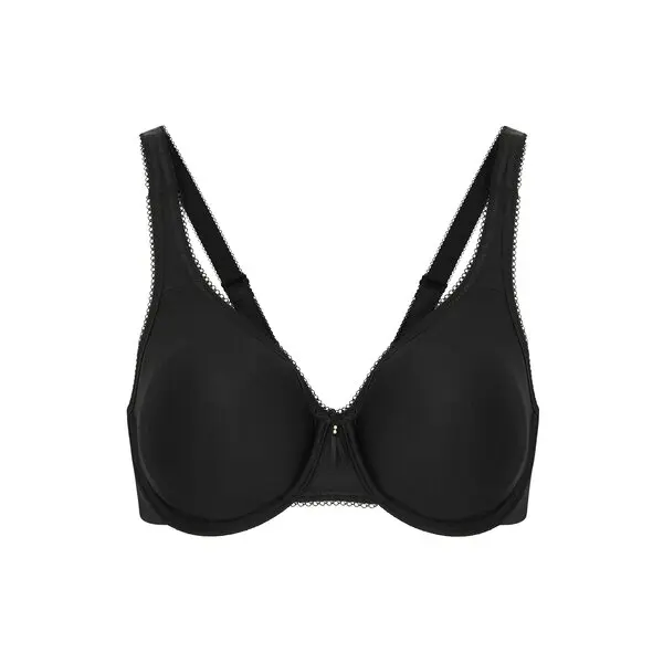 Wacoal Basic Beauty Fuller Figure Bra 32e Black Editorialist