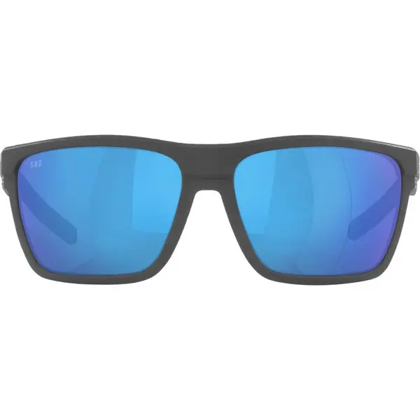 COSTA DEL MAR Pargo 61mm Mirrored Polarized Square Sunglasses