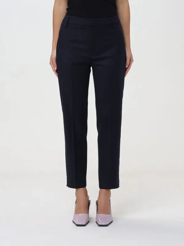 DONDUP Pants In Synthetic Fabric - Blue