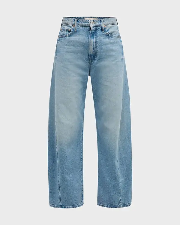 MOTHER The Half Pipe Ankle Jeans - Brtblu