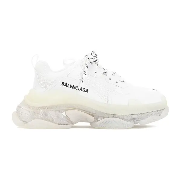 Buy Balenciaga Triple S Clear Sole Sneakers - White At 33% Off ...