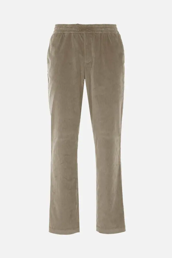 Sease Stretch Cotton Corduroy Trousers - Wombat