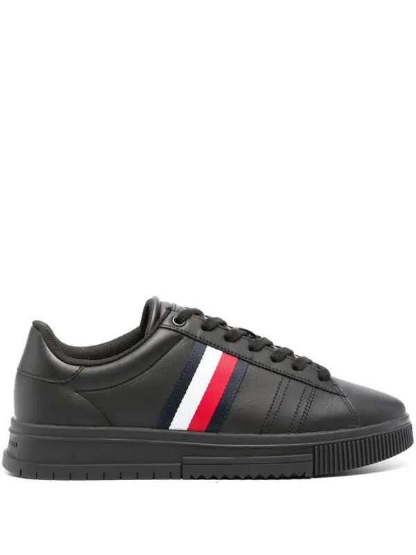 Tommy Hilfiger Stripe-detail Lace-up Sneakers