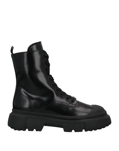 Hogan Leather Ankle Boots