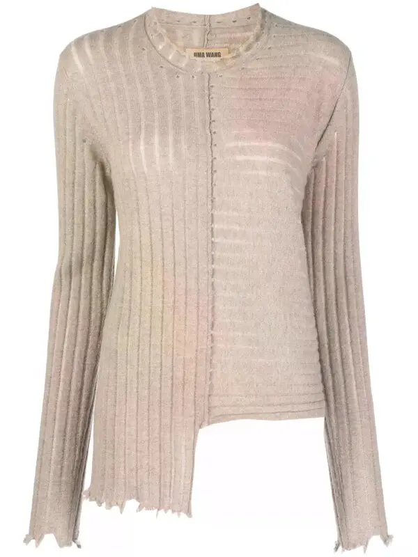UMA WANG Asymmetric Cashmere Jumper