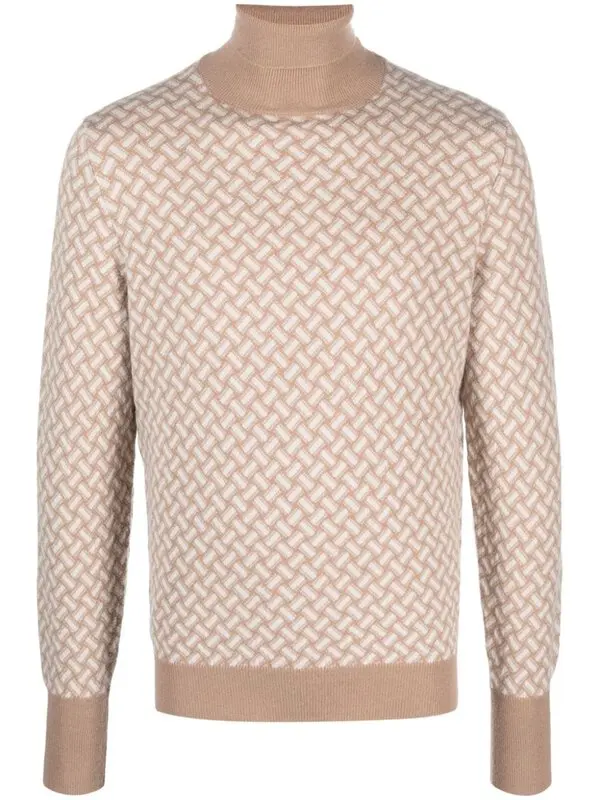 DRUMOHR Biscottino Cashmere Jumper - Brown