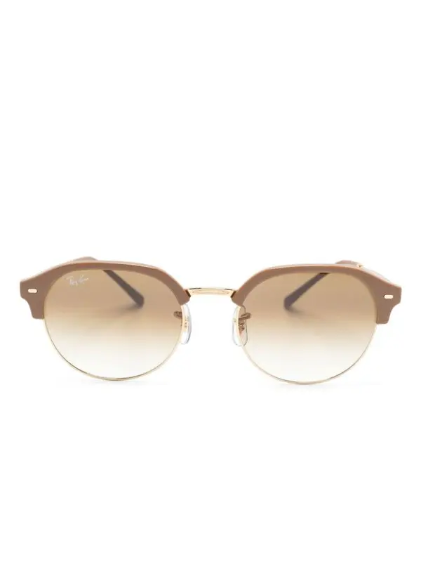 Ray-ban Round Frame Sunglasses - Neutrals