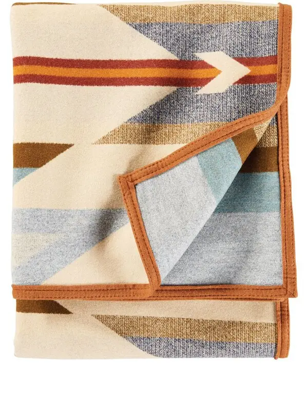 Pendleton Geometric-print Jacquard Blanket