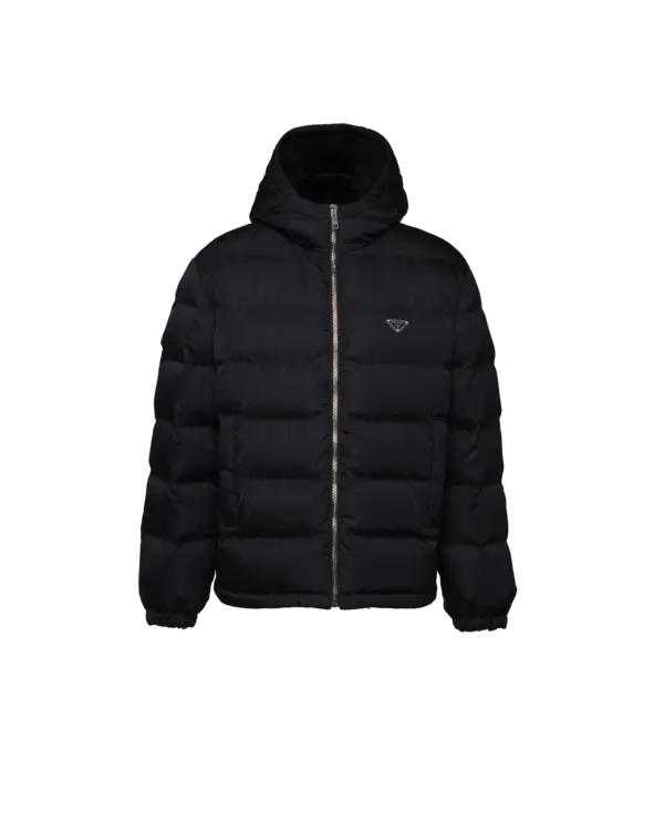 Prada Cropped Re-nylon Down Jacket