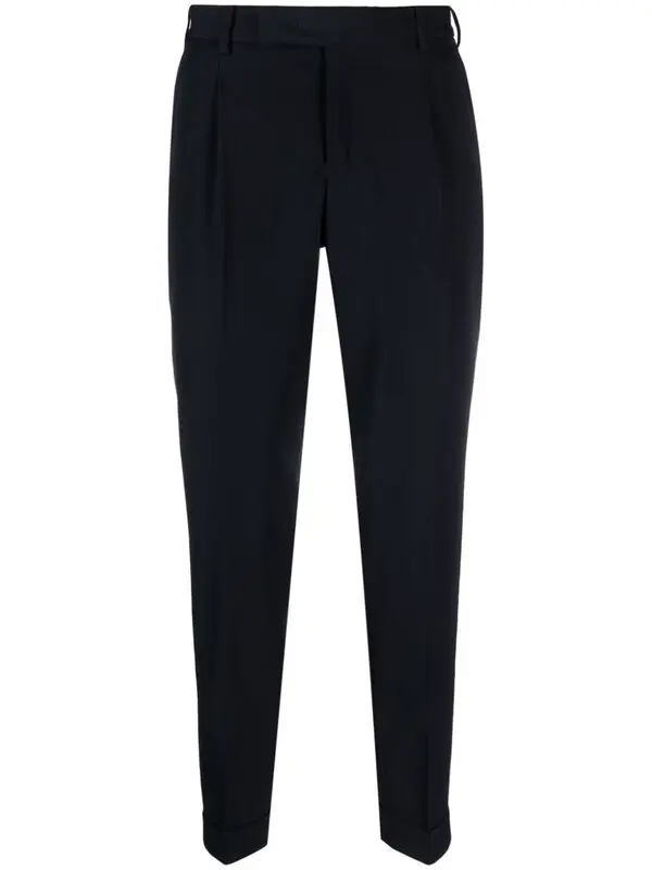 PT TORINO Feather-charm Virgin Wool Trousers