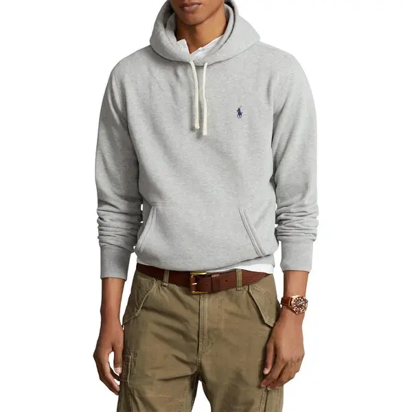Ralph Lauren Fleece Hoodie - Andover Heather