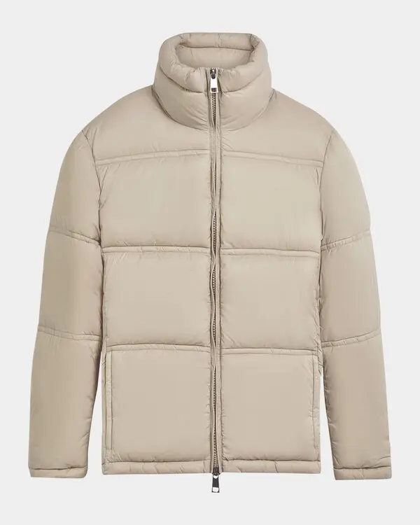 Bugatchi Nylon Puffer Jacket - Willow