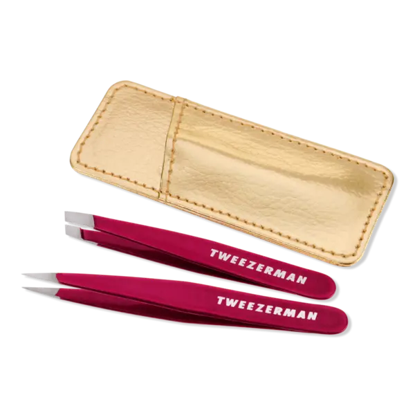 TWEEZERMAN Limited Edition Celestial Fuchsia Mini Holiday Tweezer Set ...
