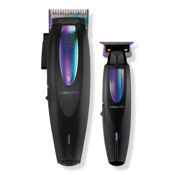 BABYLISSPRO Lithiumfx+ Ergonomic Clipper And Trimmer Duo Pack