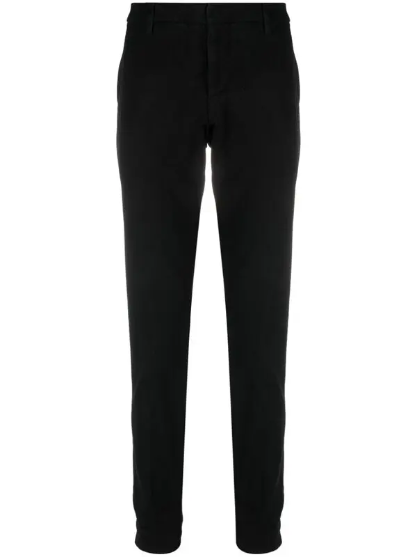 DONDUP Gaubert Tapered Trousers - Black