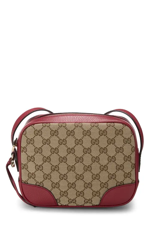 Gucci Original Gg Canvas Bree Crossbody Bag - Red
