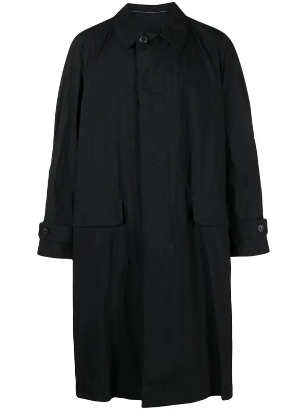 AND WANDER Classic-collar Long Coat