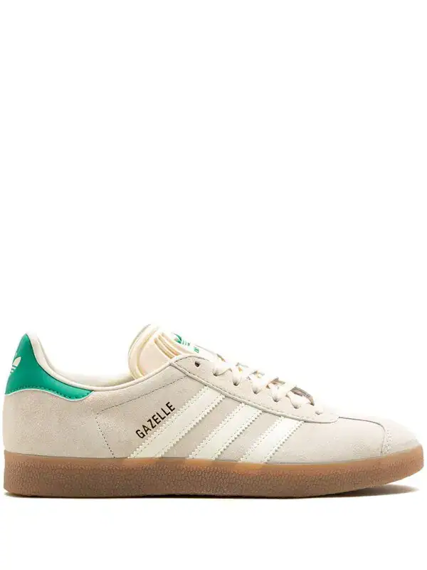 Adidas Gazelle Green Gum 4 Sneakers - Neutrals | Editorialist