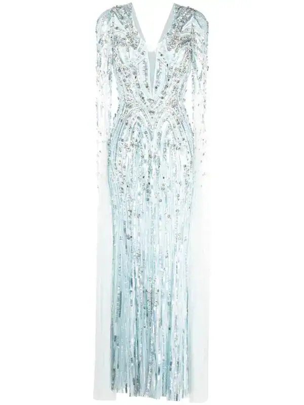 jenny packham pale blue dress Mildred