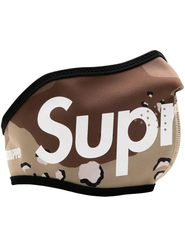 Supreme X Windstopper Camouflage-print Face Mask