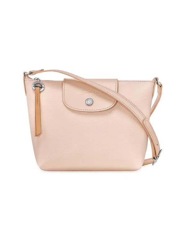 Longchamp Le Pliage City Crossbody Bag Beige Editorialist
