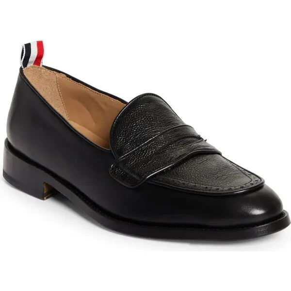 Thom Browne Penny Loafer - Black