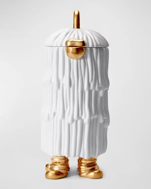 L'Objet Haas Djuna Coffee Tea Pot - White